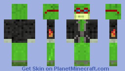 Scourge The Hedgehog Minecraft Skin