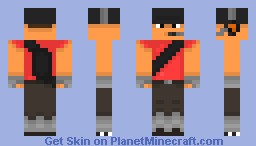 Scout In TF2 Minecraft Skin