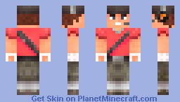 Scout From TF2 (Light) (My Version) Minecraft Skin