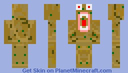Screaming Poop Minecraft Skin
