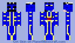 Electro-Person Minecraft Skin