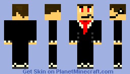 Secret Agent Eddy Minecraft Skin