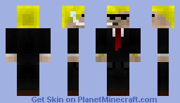 Secret Agent Minecraft Skin