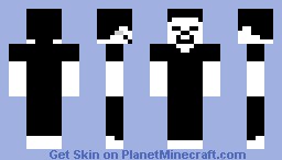 Secret Agent Mime Minecraft Skin