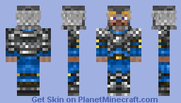 Steve with Teutonic Armor Minecraft Skin