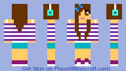 Selena Gomez By Clementekalm Minecraft Skin