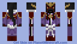 Senbonzakura (Byakuya Kucihki's Zanpakuto) Minecraft Skin