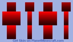 Red Shaded Man Minecraft Skin