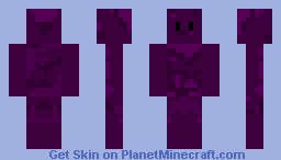 Shadow Armour (With a helmet) Minecraft Skin