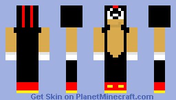 Shadow The Hedgehog Minecraft Skin