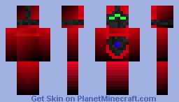 Shady agent-red version Minecraft Skin