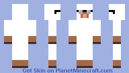 A sheep wearing Glasses Minecraft Skin
