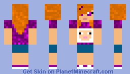Sheep-shirt girl Minecraft Skin