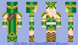 Sherwood Forest Ashe Minecraft Skin