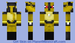 Shiny Riolu Minecraft Skin