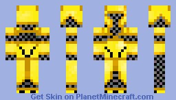 Shiny Royal Guard Minecraft Skin