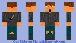 Shocked Hunter Minecraft Skin