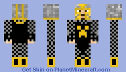 Schwarzer Ritter Minecraft Skin