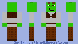 Shrek Minecraft Skin