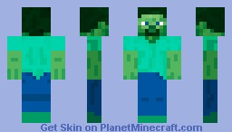 Sick Steve Minecraft Skin