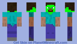 Sick steve Minecraft Skin