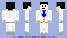 White Party Suit Minecraft Skin