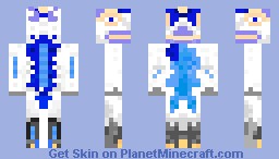 Codeblaster's Siver Scale Minecraft Skin