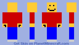 Lego Man Minecraft Skin