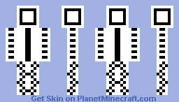 Simple Shaped Minecraft Skin