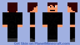 Serious & Bored Minecraft Skin