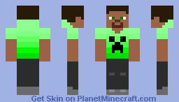 Simple Steve V4 Minecraft Skin