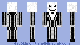 Skeleton Jack Minecraft Skin