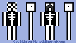 Skeleton Minecraft Skin