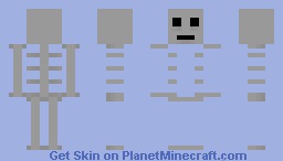 Skeleton Minecraft Skin