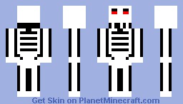 Skeleton_black Minecraft Skin