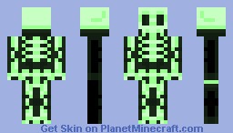 Skeleton Minecraft Skin