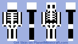 Skeleton Minecraft Skin