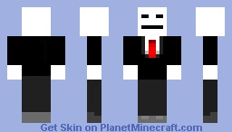 Skeleton with Tuxedo Minecraft Skin
