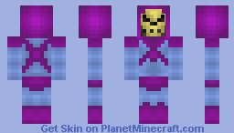 Skeletor Minecraft Skin