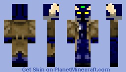 obsidian daemon Minecraft Skin