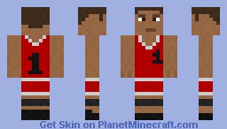 Derrick Rose! Minecraft Skin
