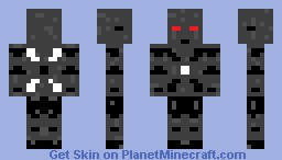 Nether Guardian (Red Eyes) Minecraft Skin