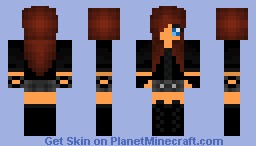 Fighter Girl Minecraft Skin