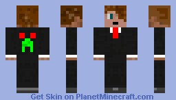 Dude In A Suit Minecraft Skin