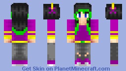 Neon Minecraft Skin