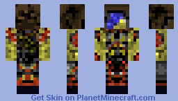 Skin Walker (Orc)~READ THE STORY TO KNOW THE TALE!!! Minecraft Skin