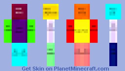 Labelled Minecraft Skin