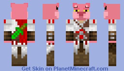 Pink Panther Minecraft Skin