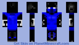 Water Demon Minecraft Skin