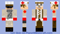 Medic from TF2 Minecraft Skin